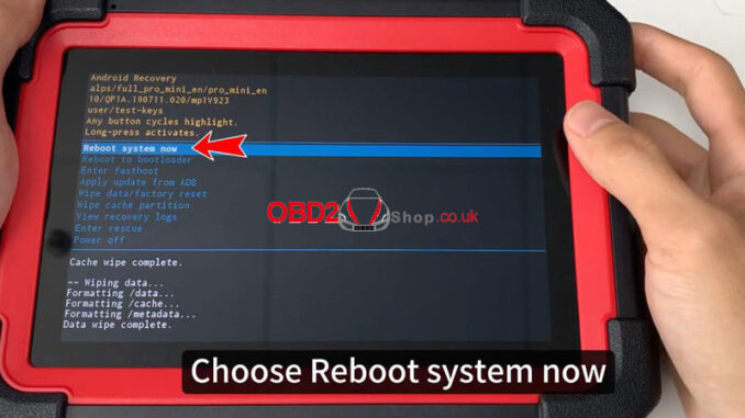 How to Recover 2024 Launch X431 Diagnostic Tablet? | OBD2shop.co.uk Official Blog How to Recover ...